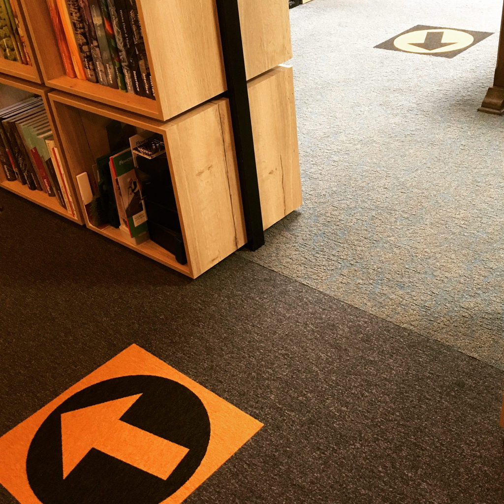 Wayfinding Carpet Tiles - Aizlewoods